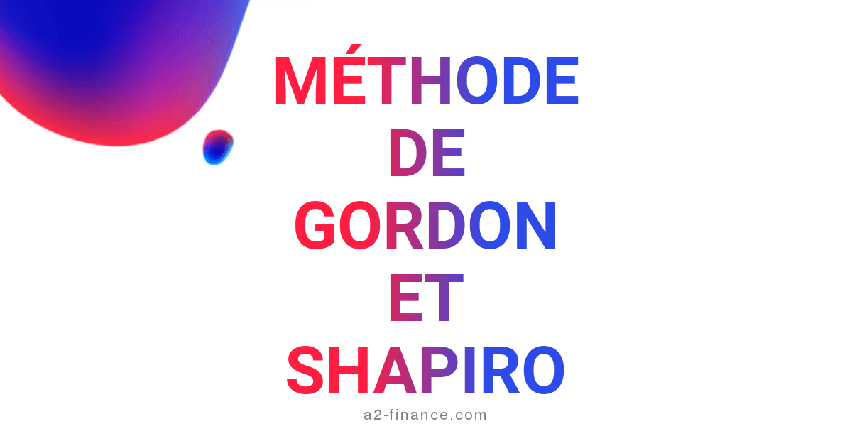 Méthode de Gordon et Shapiro calculatrice